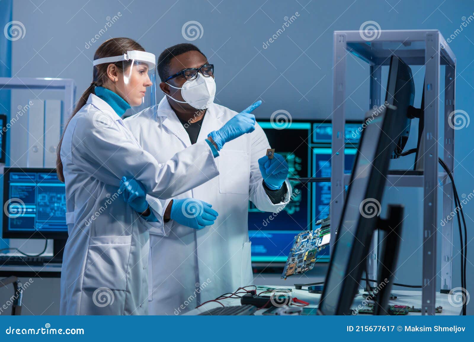 Diverse Team of Microelectronic Engineers Discuss Current Developments ...