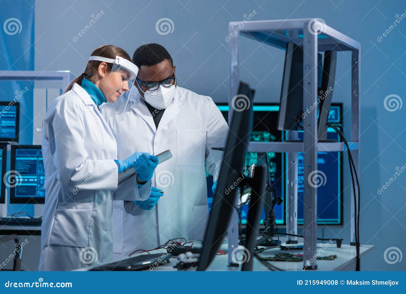 Diverse Team of Microelectronic Engineers Discuss Current Developments ...