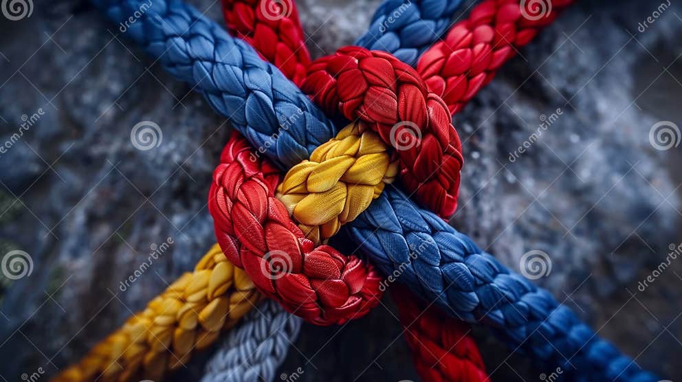 Diverse Team Strength Unity and Partnership in Network Ropes for ...