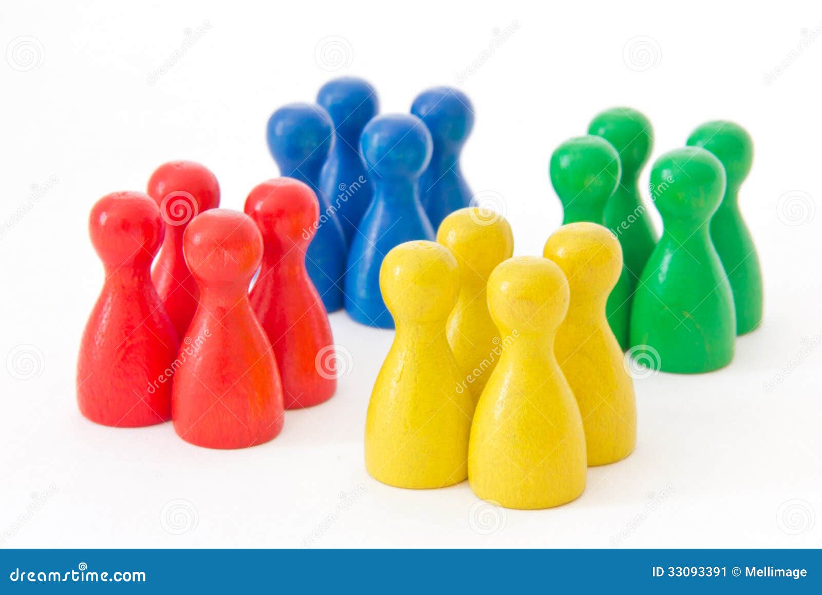 Diverse teams stock image. Image of collective, isolated - 33093391