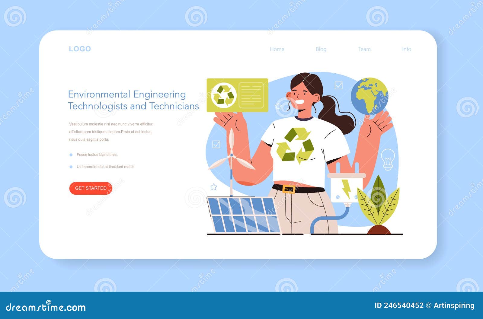 Diverse Women in Science. Female Environmental Engineer Developing ...