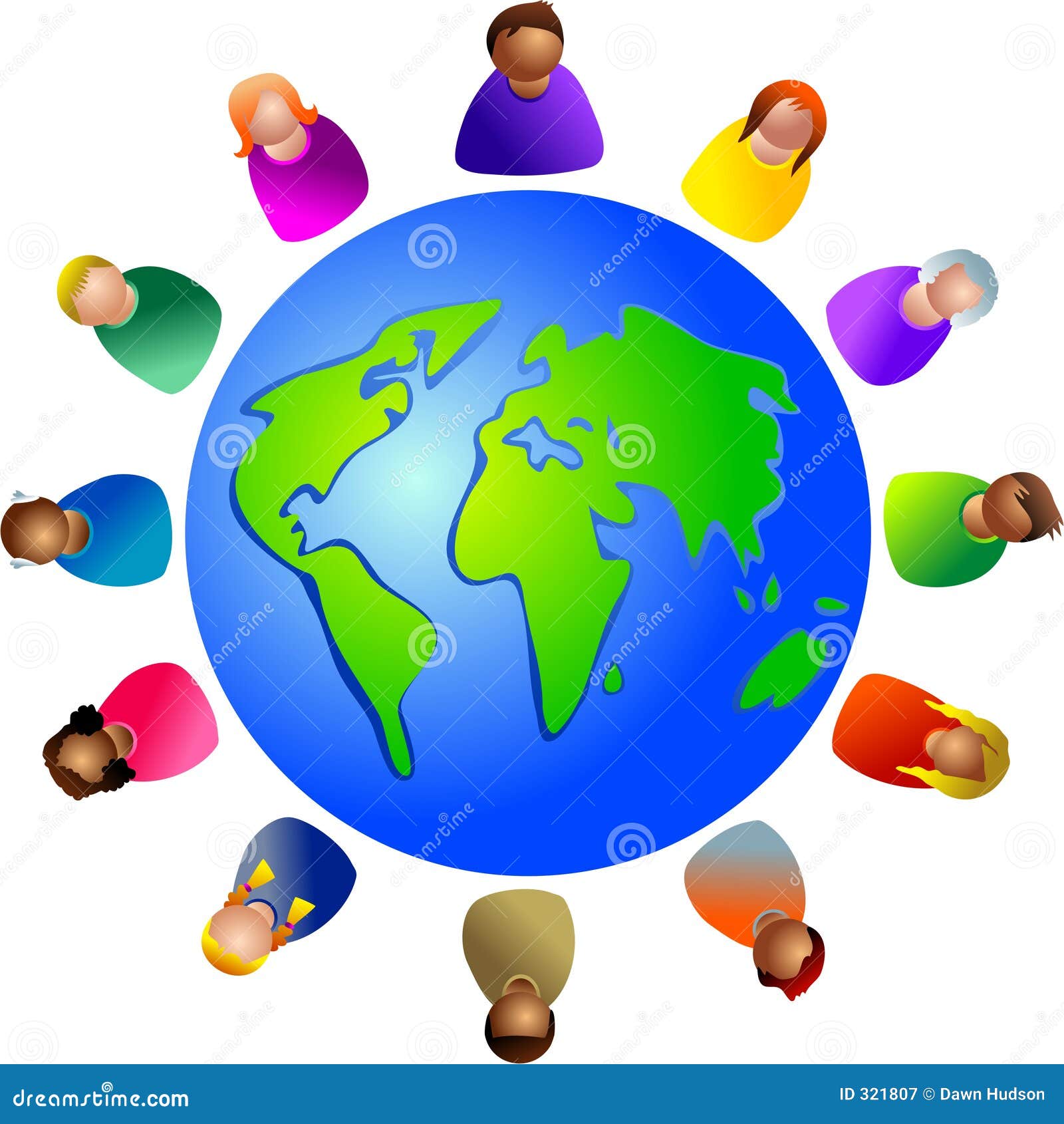 Diverse world stock illustration. Illustration of women - 321807