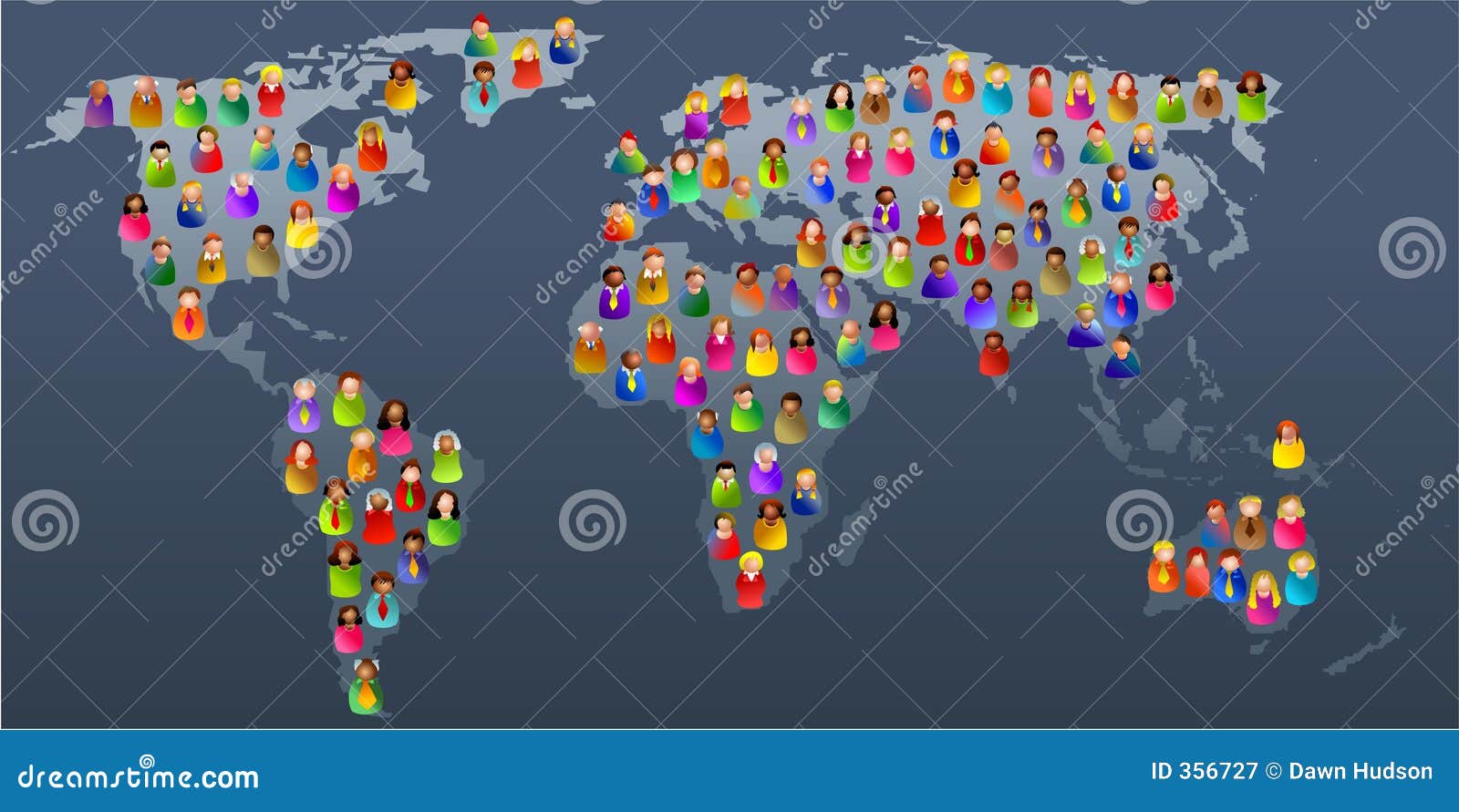 Diverse world stock illustration. Illustration of male - 356727