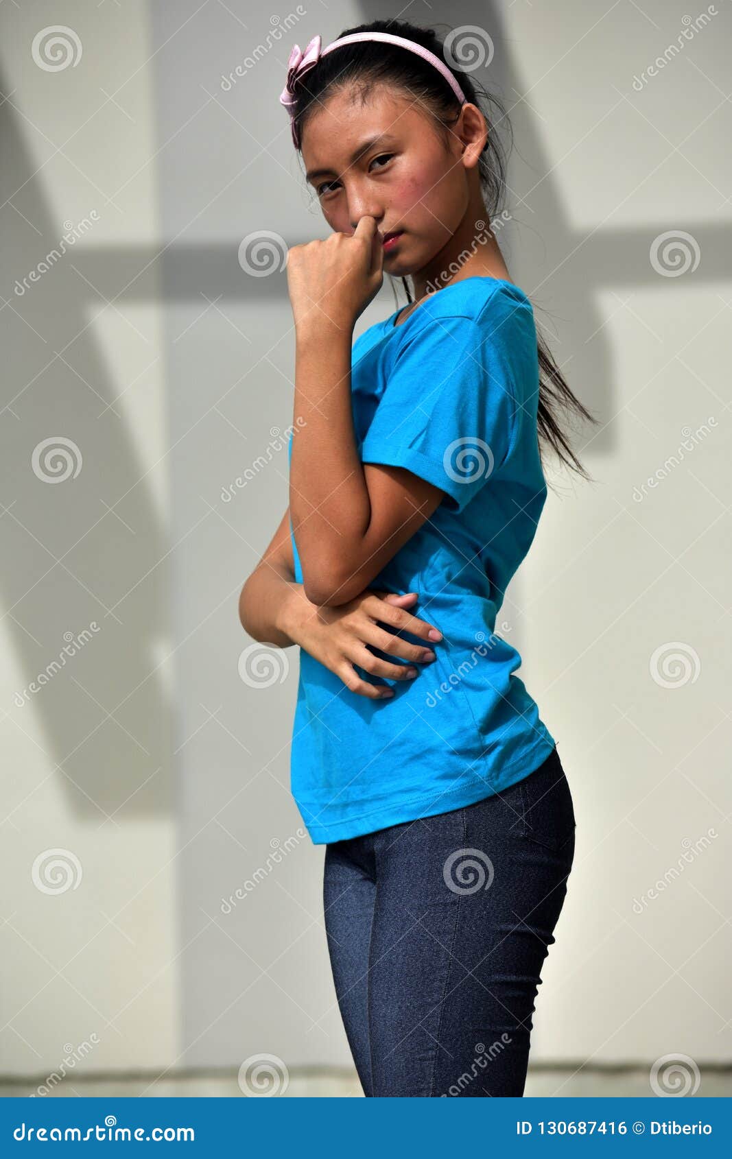 Diverse Youngster Posing stock photo. Image of poses - 130687416