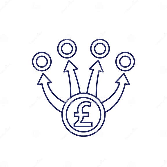 Diversification, Diversified Portfolio Icon Stock Illustration ...