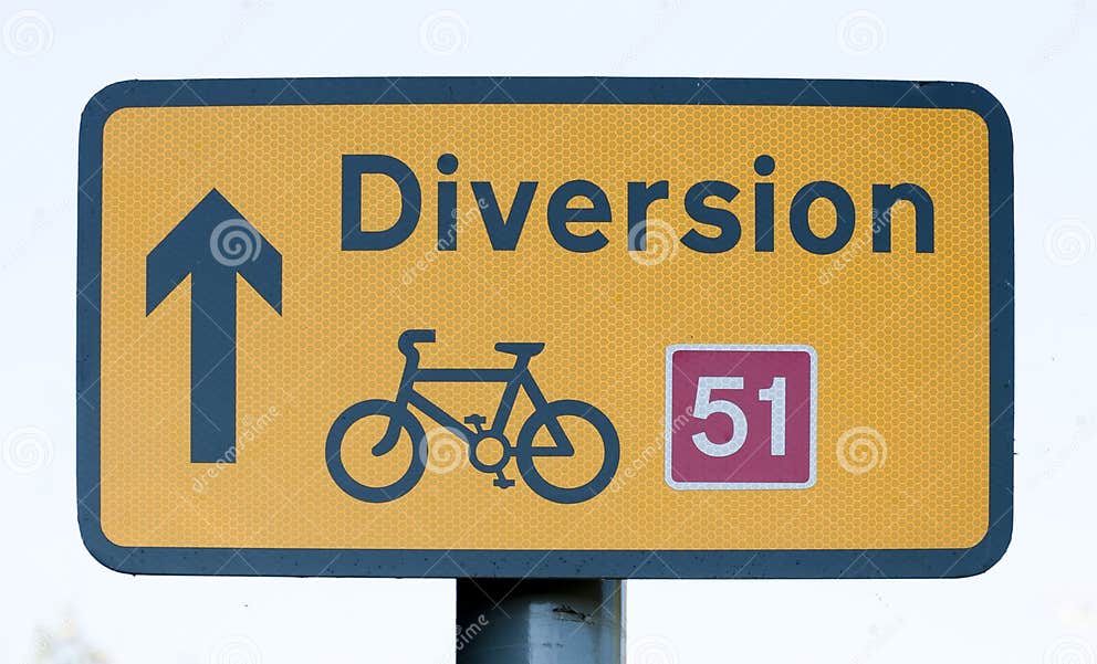 Diversion stock image. Image of arrow, diversion, path - 18057603