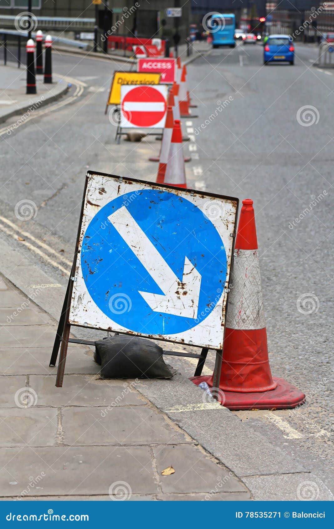 Diversion stock image. Image of site, kingdom, england - 78535271
