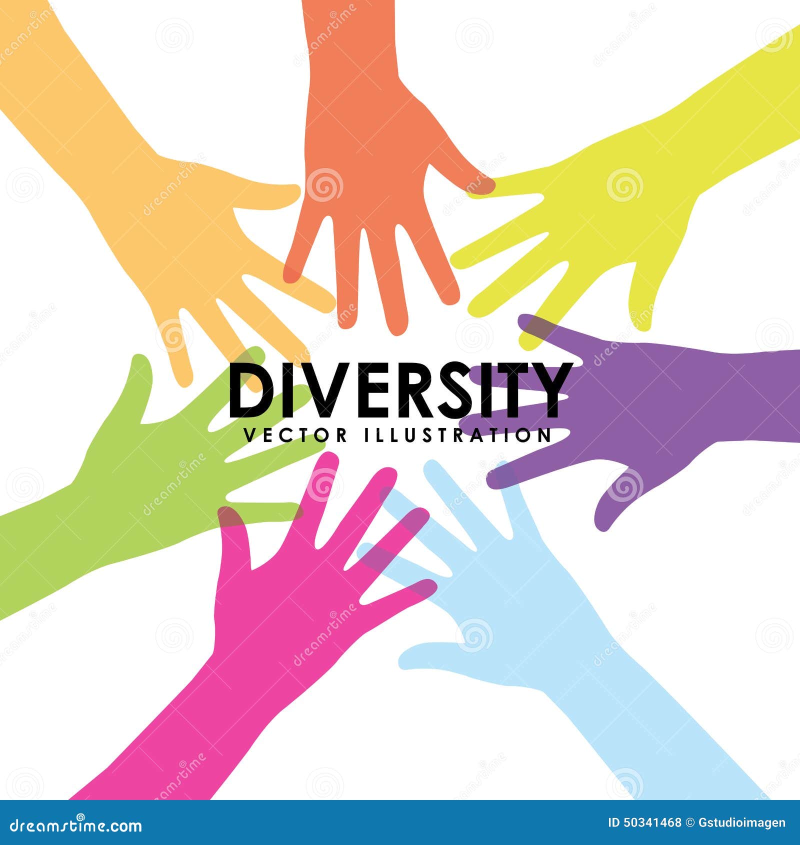Diversity design stock vector. Illustration of equality - 50341468