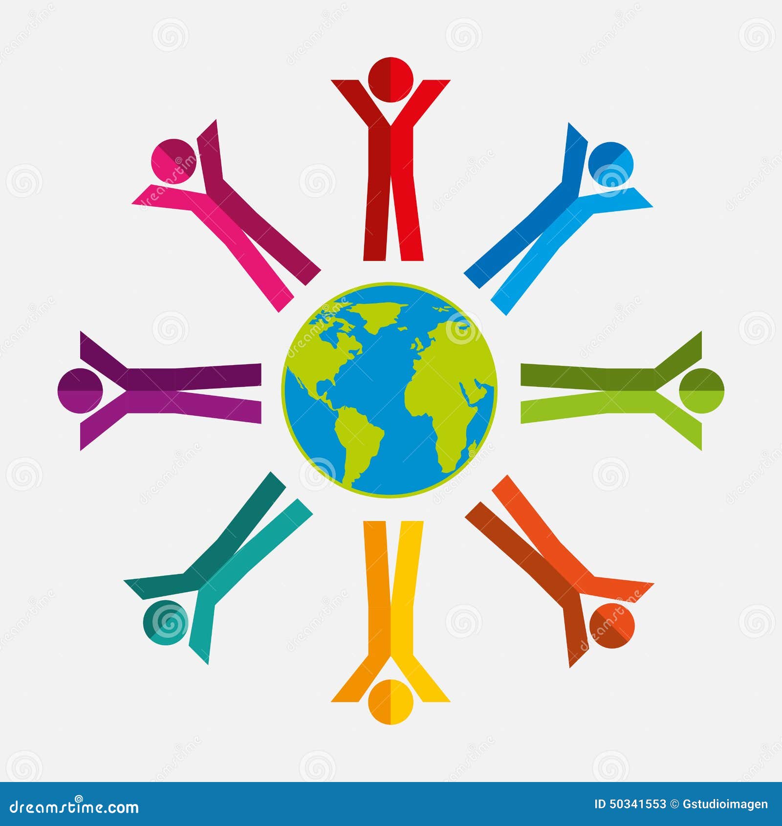 Diversity design stock vector. Illustration of silhouette - 50341553