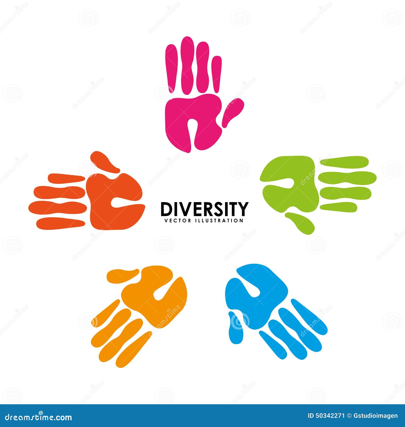 Diversity design stock vector. Illustration of help, group - 50342271