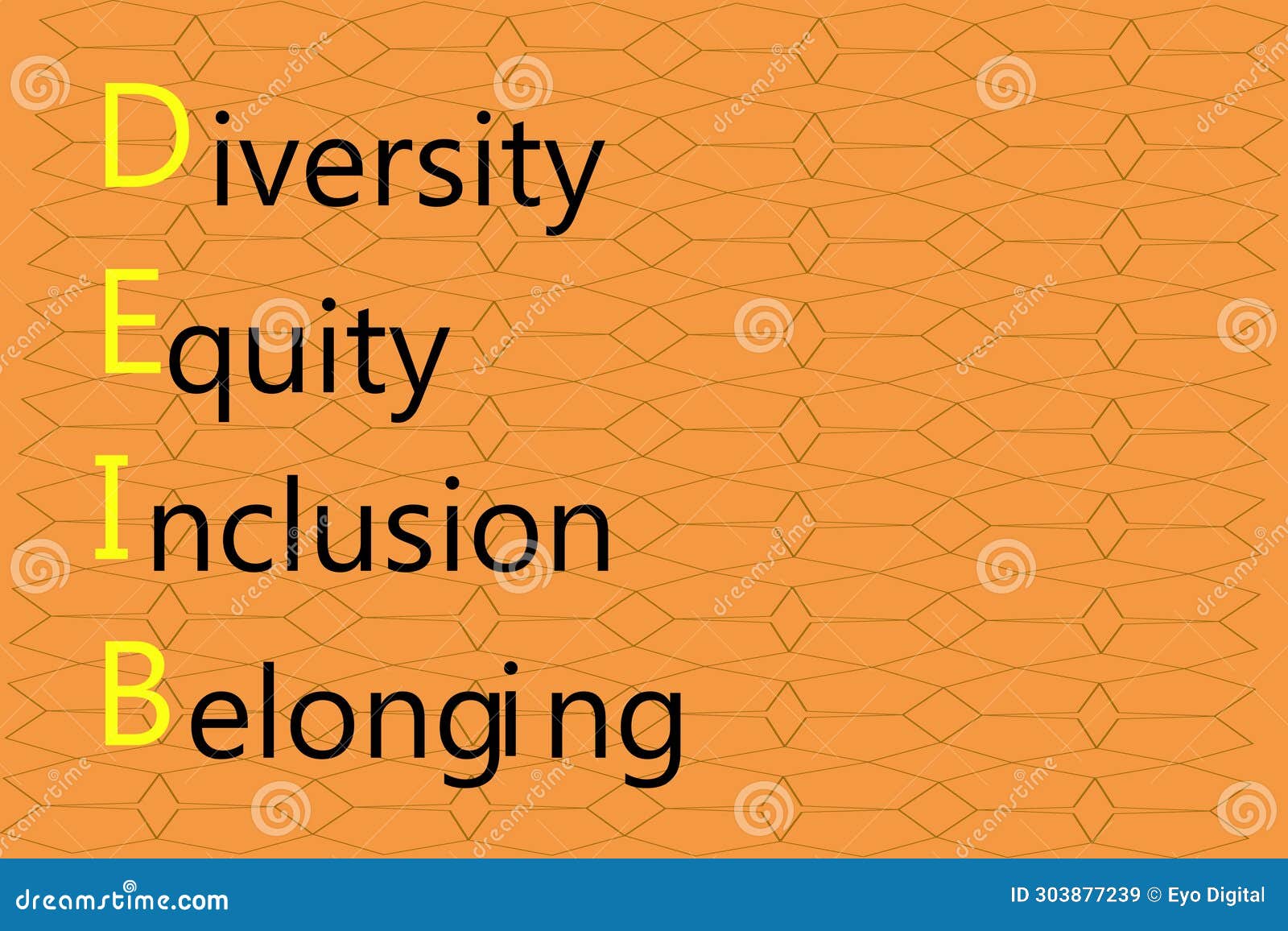 Diversity, Equity, Inclusion and Belonging Illustration Stock Image ... Diversity, Equity, Inclusion and Belonging Illustration Stock Image ...
