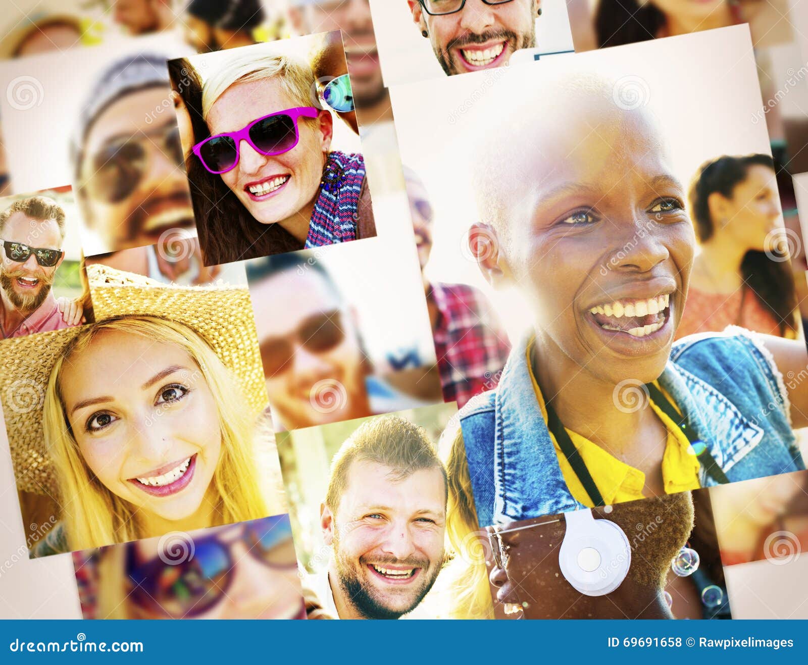 Diversity Friends Friendship Smiling Community Concept Stock Photo ...