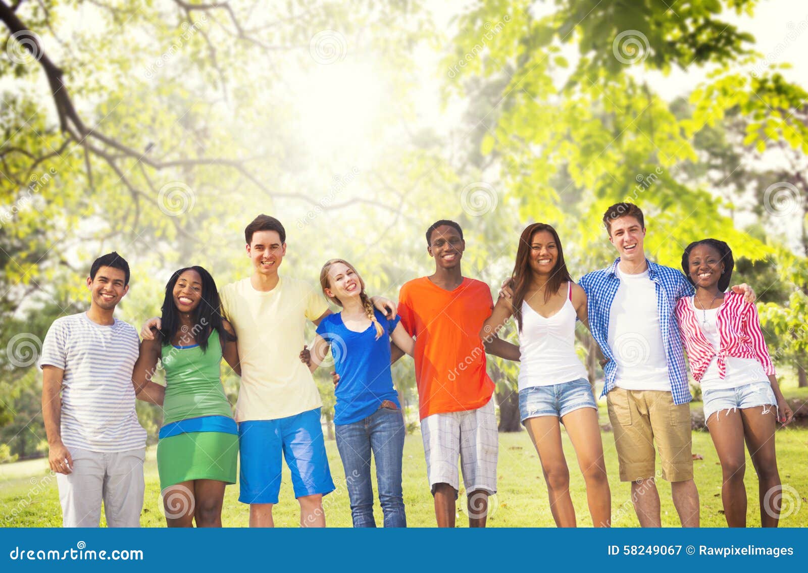 Diversity Friends Friendship Teamwork Huddle Concept Stock Image ...