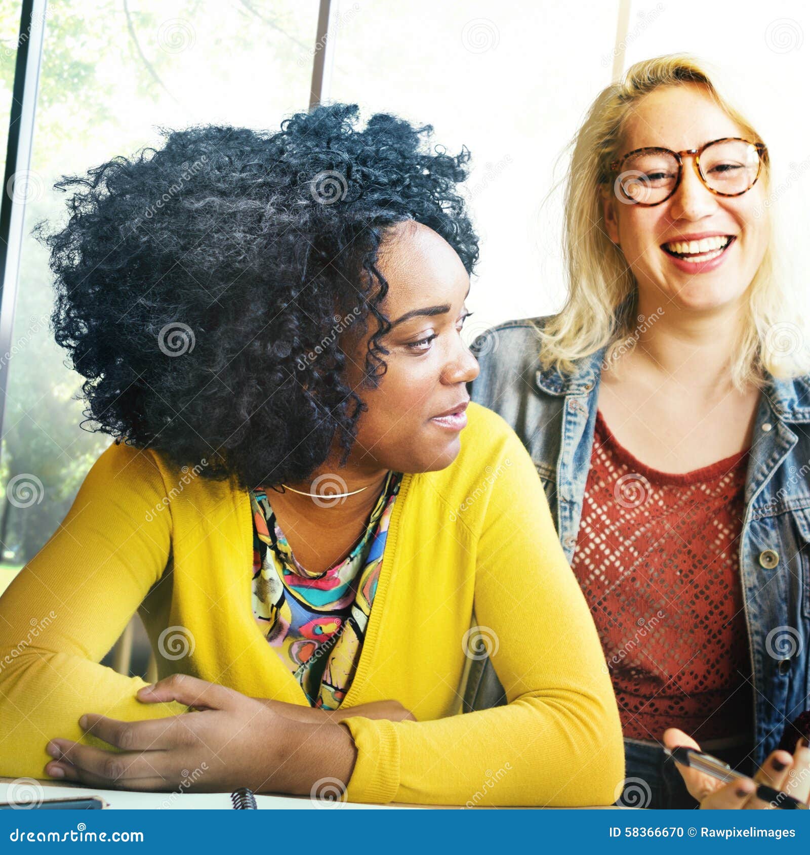 Diversity Friends Team Brainstorming Community Concept Stock Photo ...