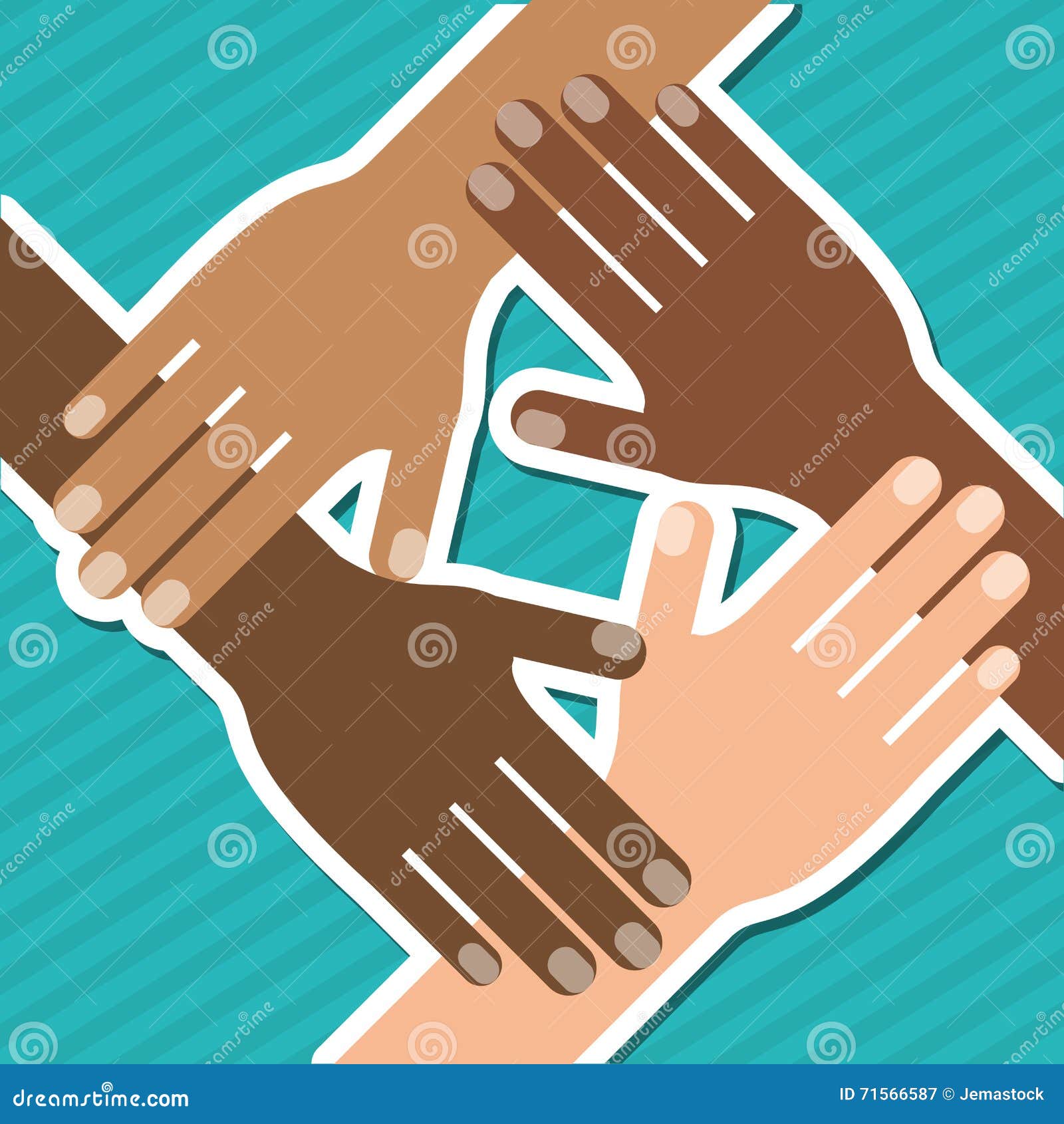 Diversity Graphic Design, Vector Illustration Stock Vector ...