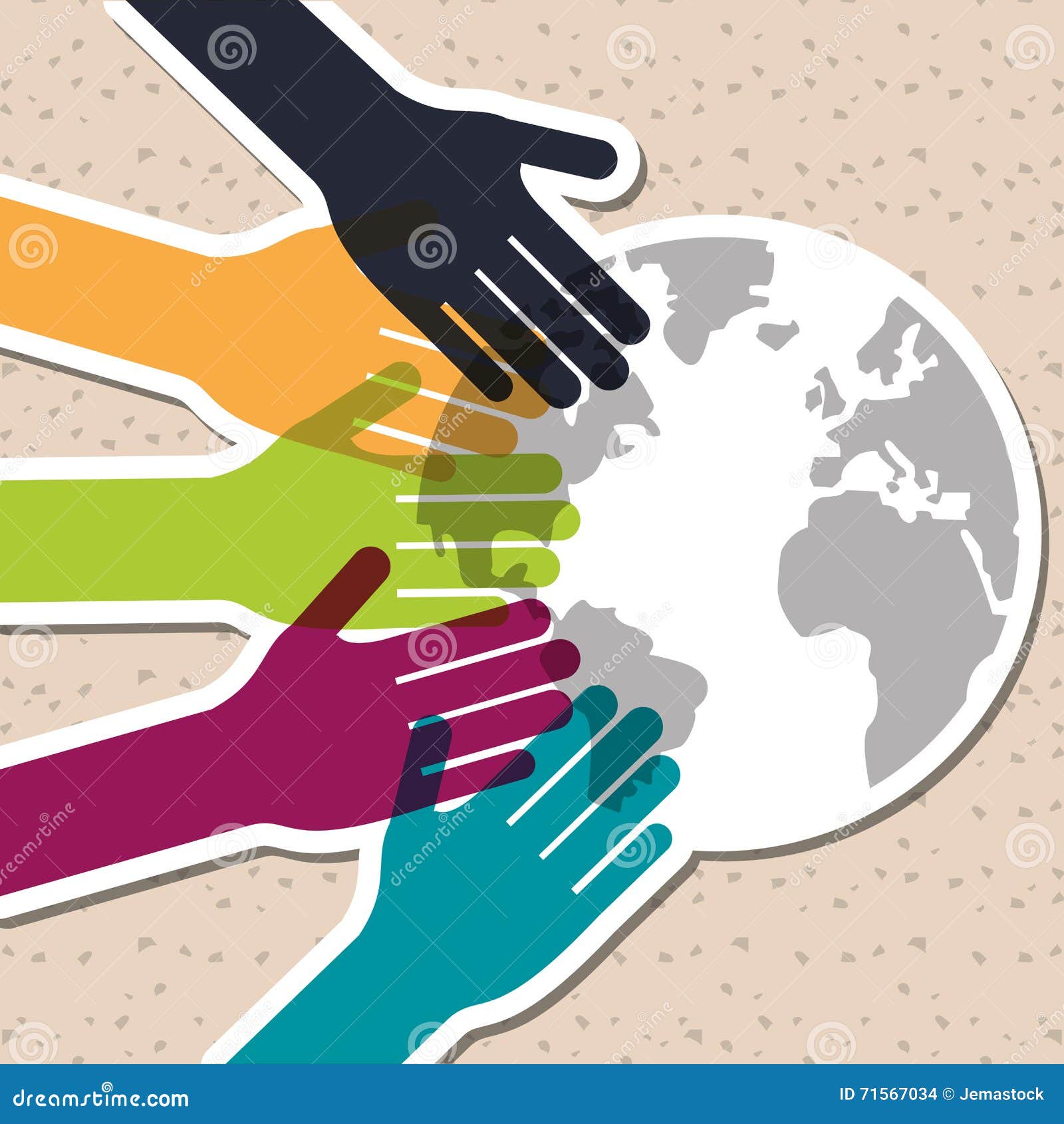 Diversity Graphic Design, Vector Illustration Stock Vector ...