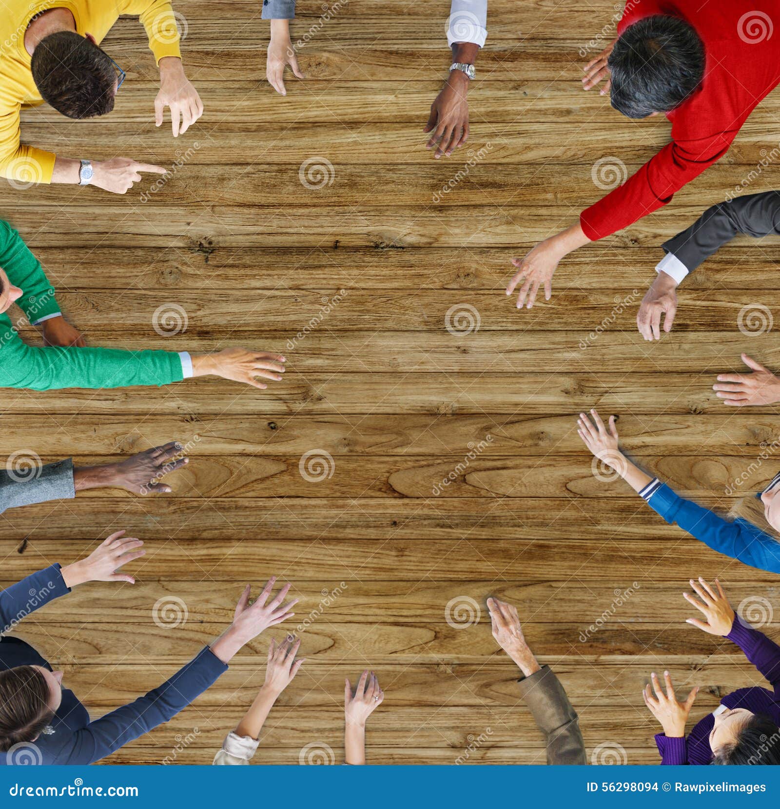 Diversity Group of Business People Meeting Planning Concept Stock Photo ...