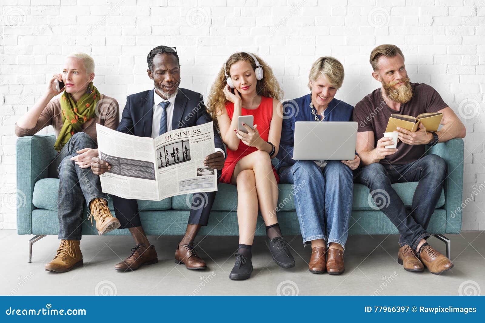 Diversity Group of People Lifestyle Communication Concept Stock Image ...