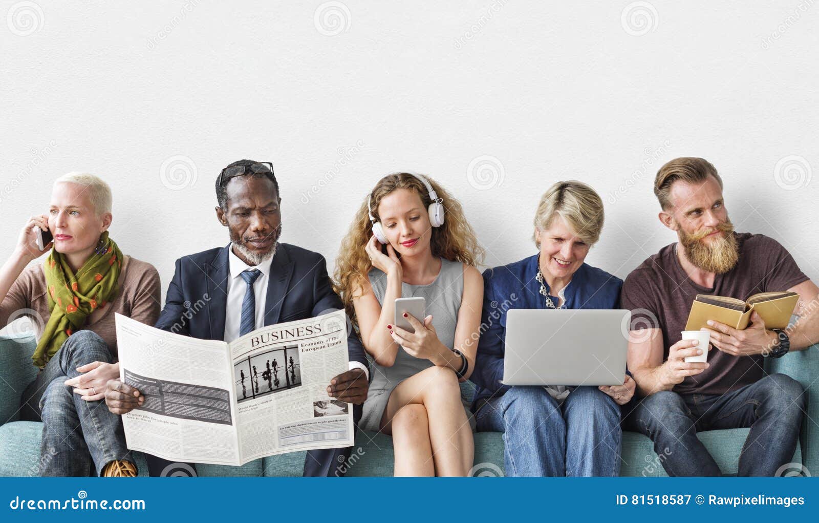 Diversity Group of People Lifestyle Communication Concept Stock Image ...