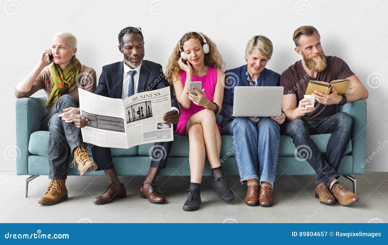 Diversity Group of People Lifestyle Communication Concept Stock Image ...