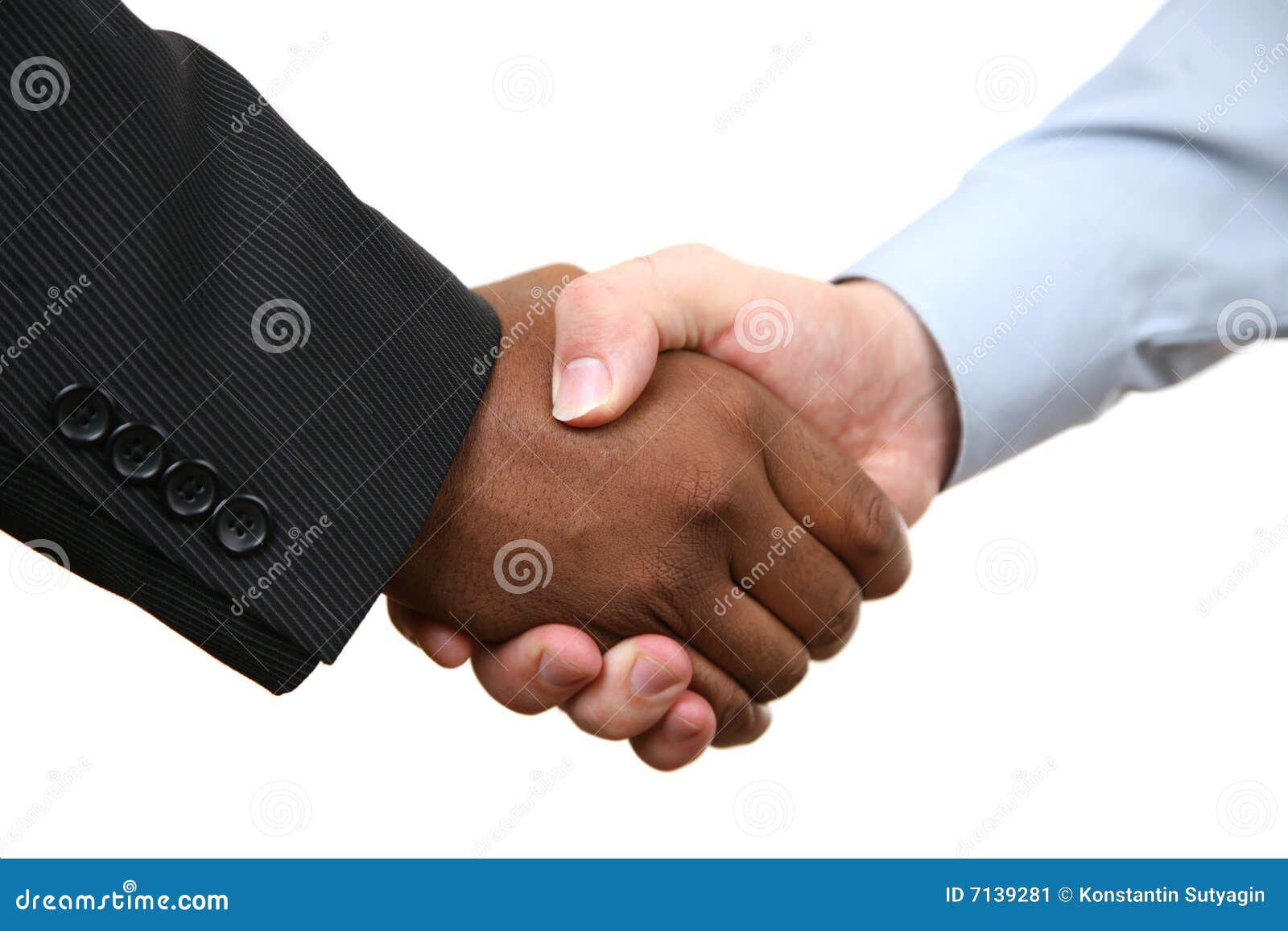 Diversity handshake stock image. Image of blue, concept - 7139281