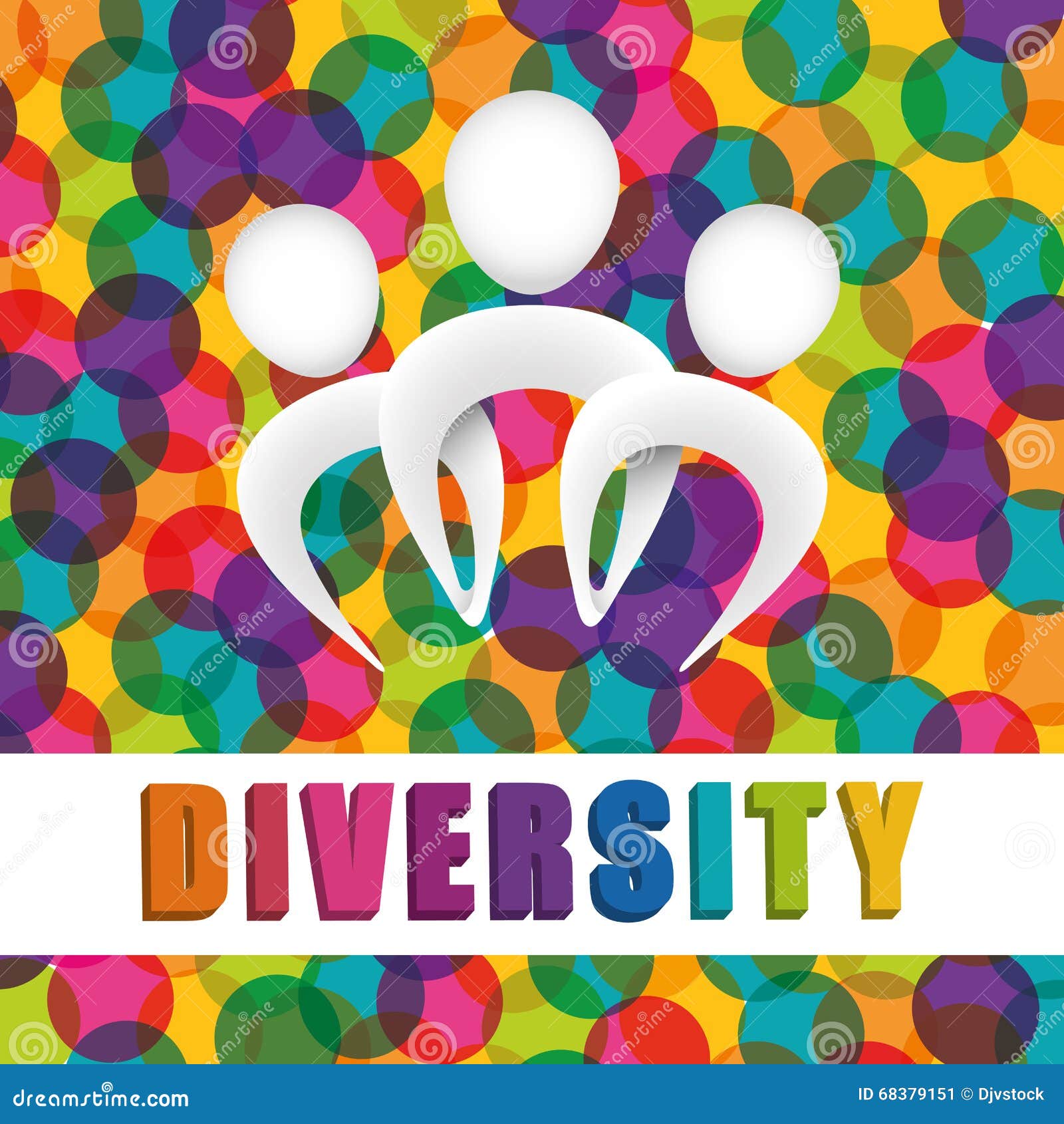Diversity icon design stock vector. Illustration of meeting - 68379151