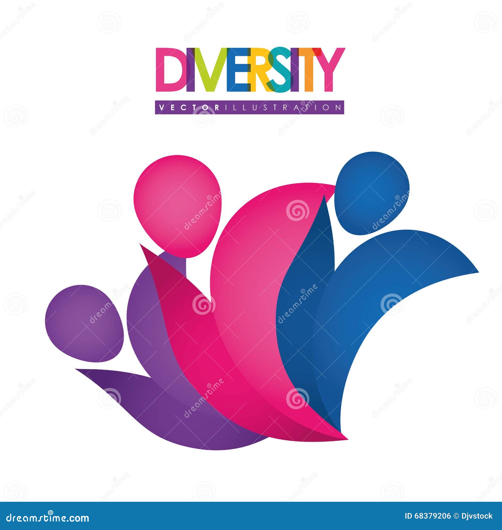 Diversity icon design stock vector. Illustration of celebrate - 68379206