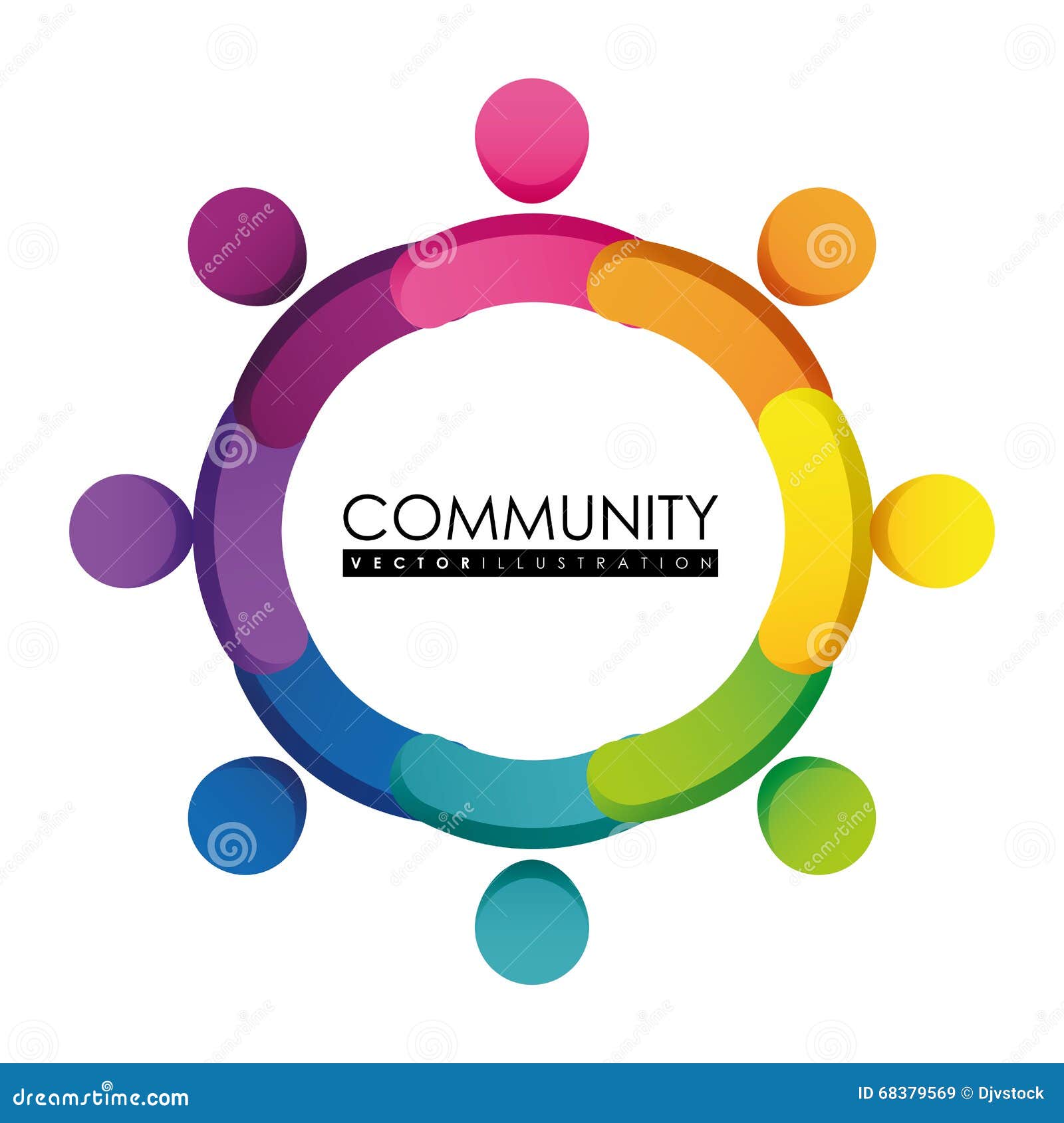 Diversity icon design stock vector. Illustration of meeting - 68379569