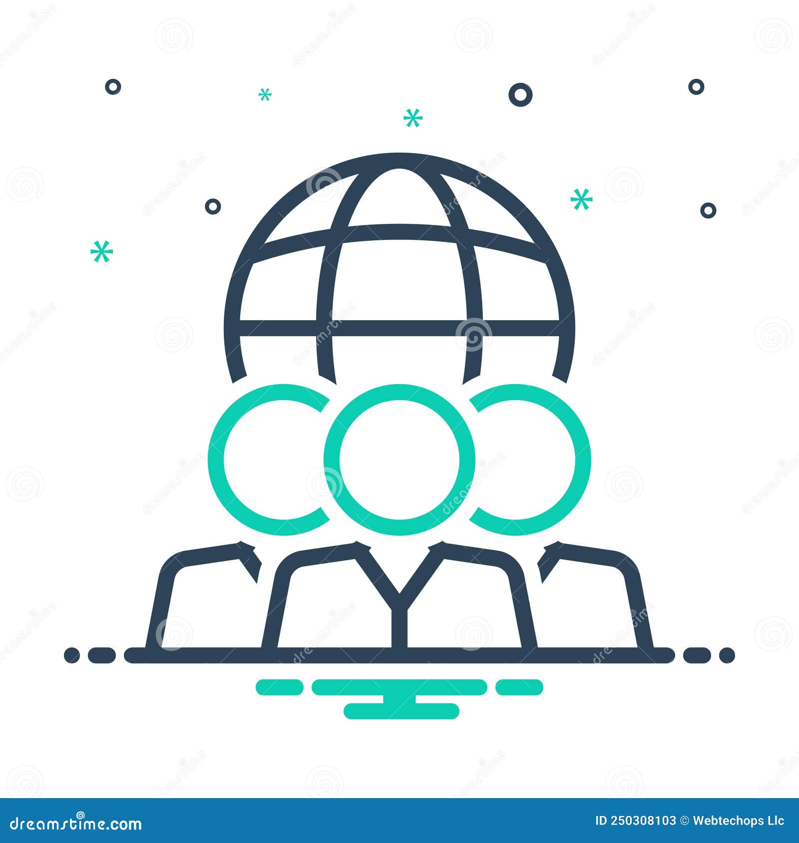 Mix Icon for Diversity, Diversification and Ethnicity Stock Vector ...