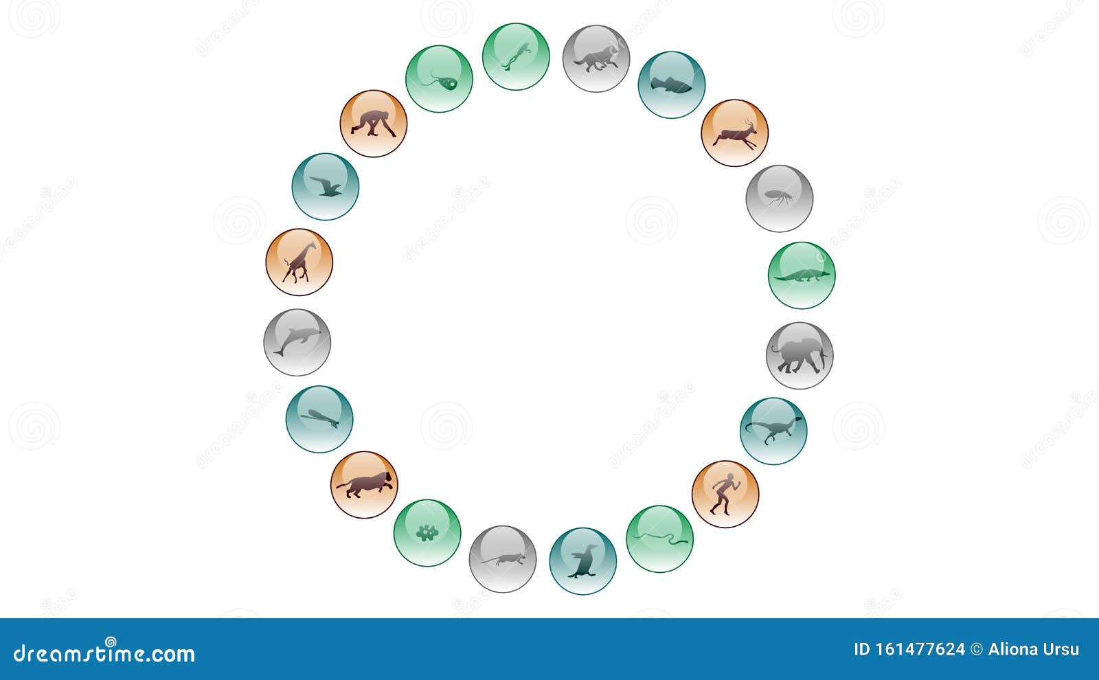 Diversity of life forms stock vector. Illustration of human - 161477624