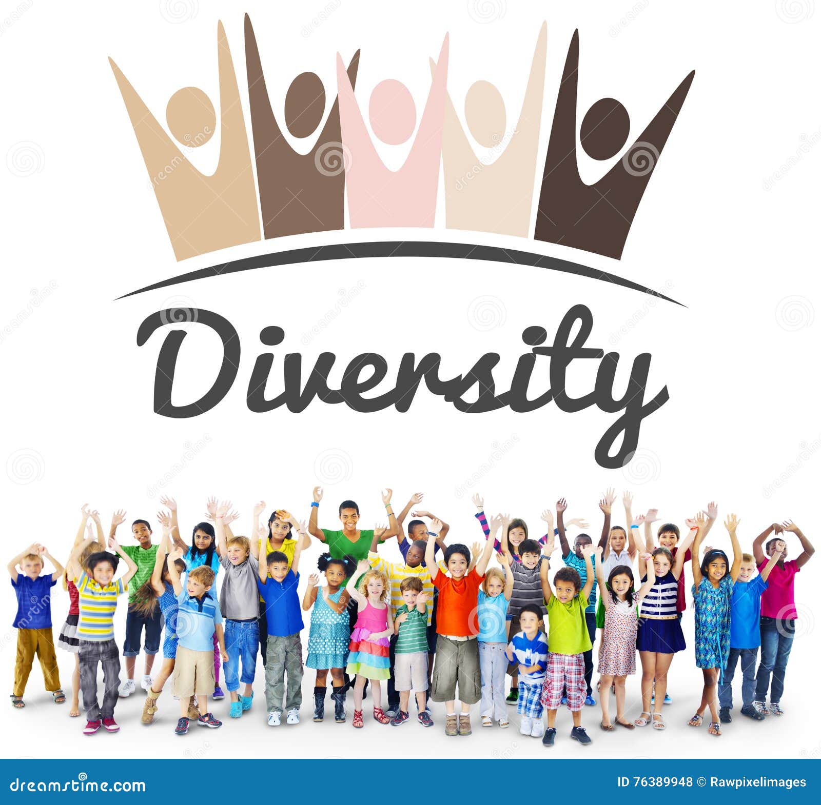 Diversity Nationality Unity Togetherness Graphic Concept Stock Photo ...