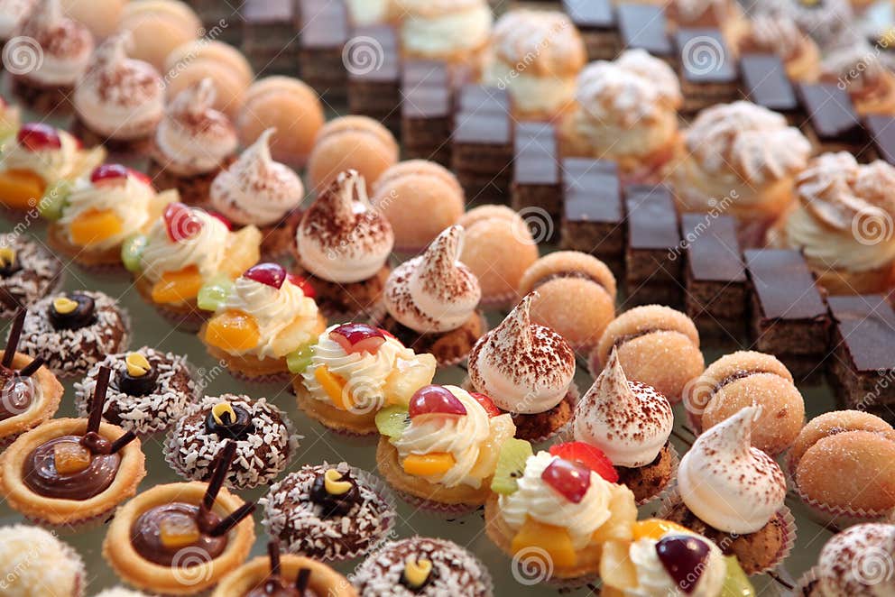 Diversity of pastry stock image. Image of item, freshness - 16323843