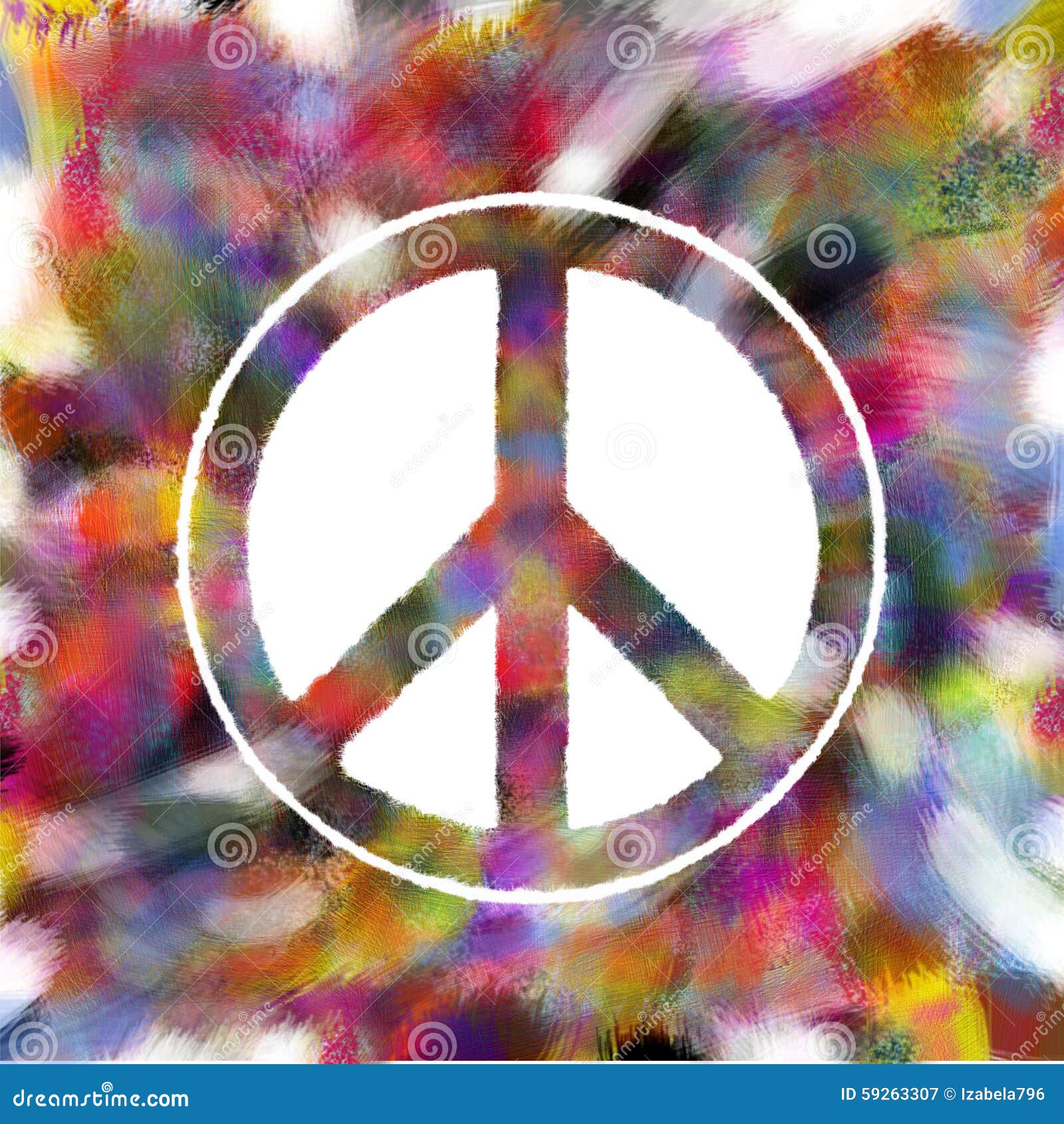 Diversity in peace stock illustration. Illustration of idea - 59263307