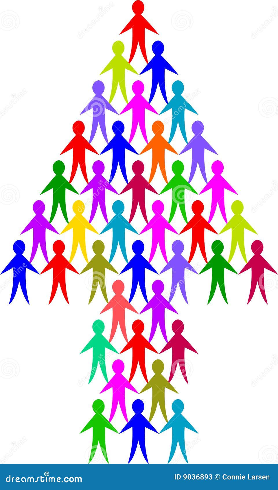 Diversity Teamwork Concept Illustration. People Royalty-Free Cartoon ...