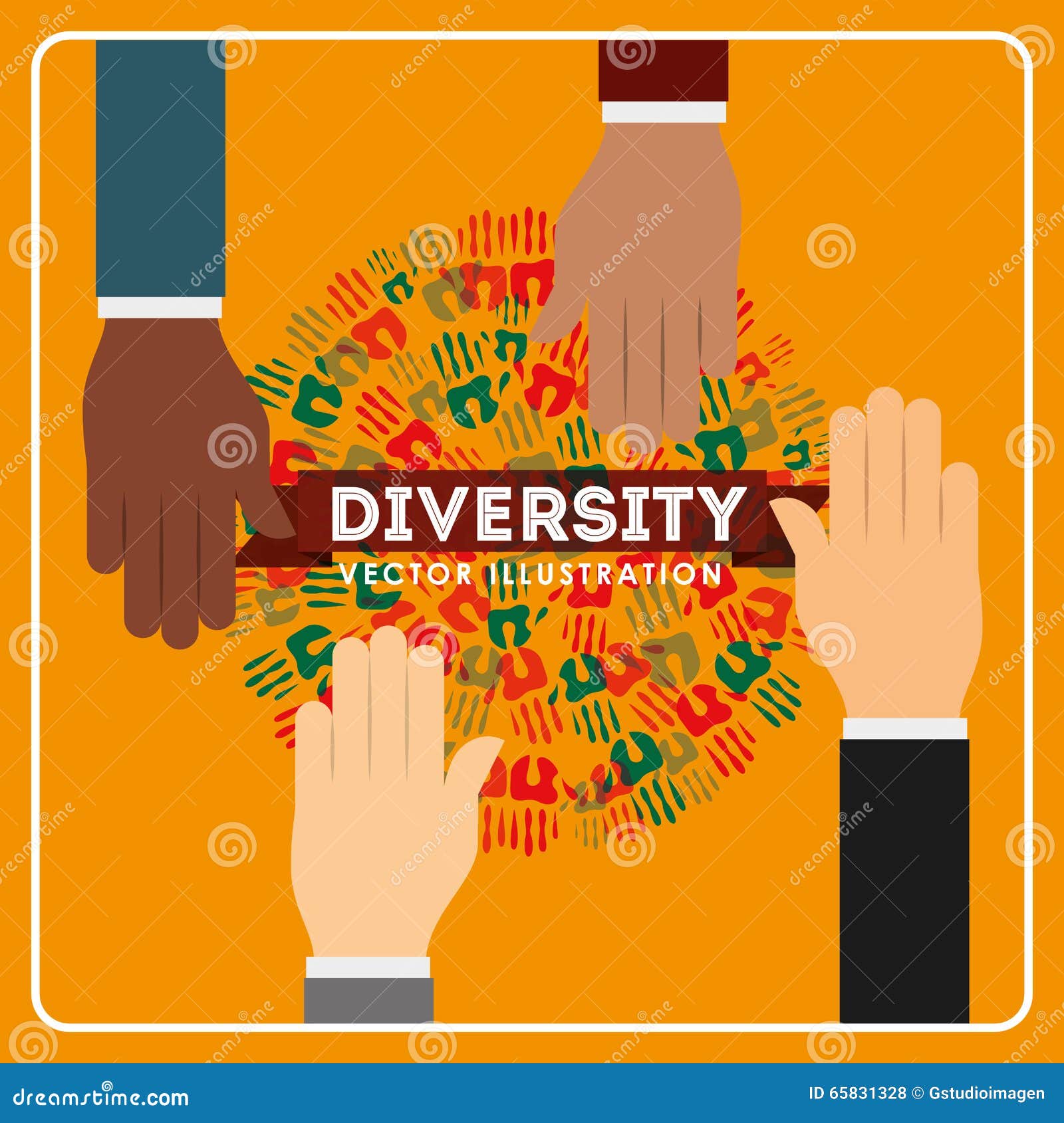 Diversity people design stock vector. Illustration of conceptual - 65831328