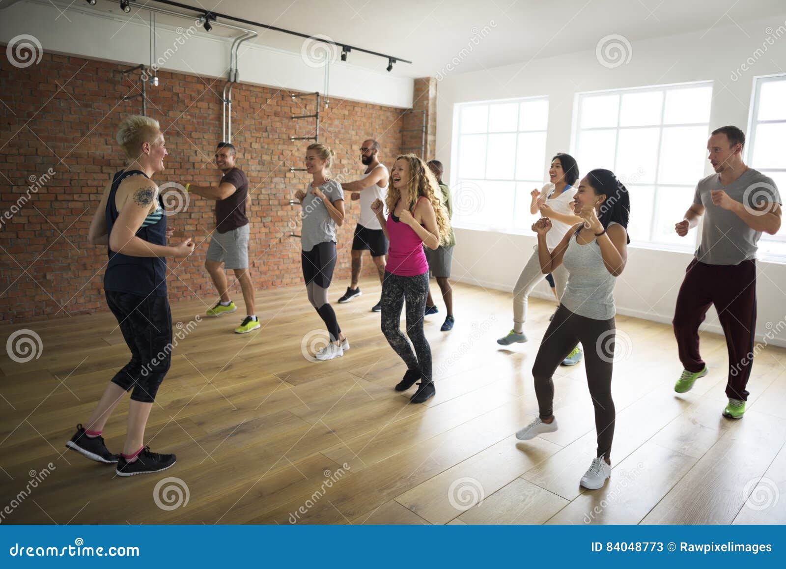 Diversity People Exercise Class Relax Concept Stock Image - Image of ...