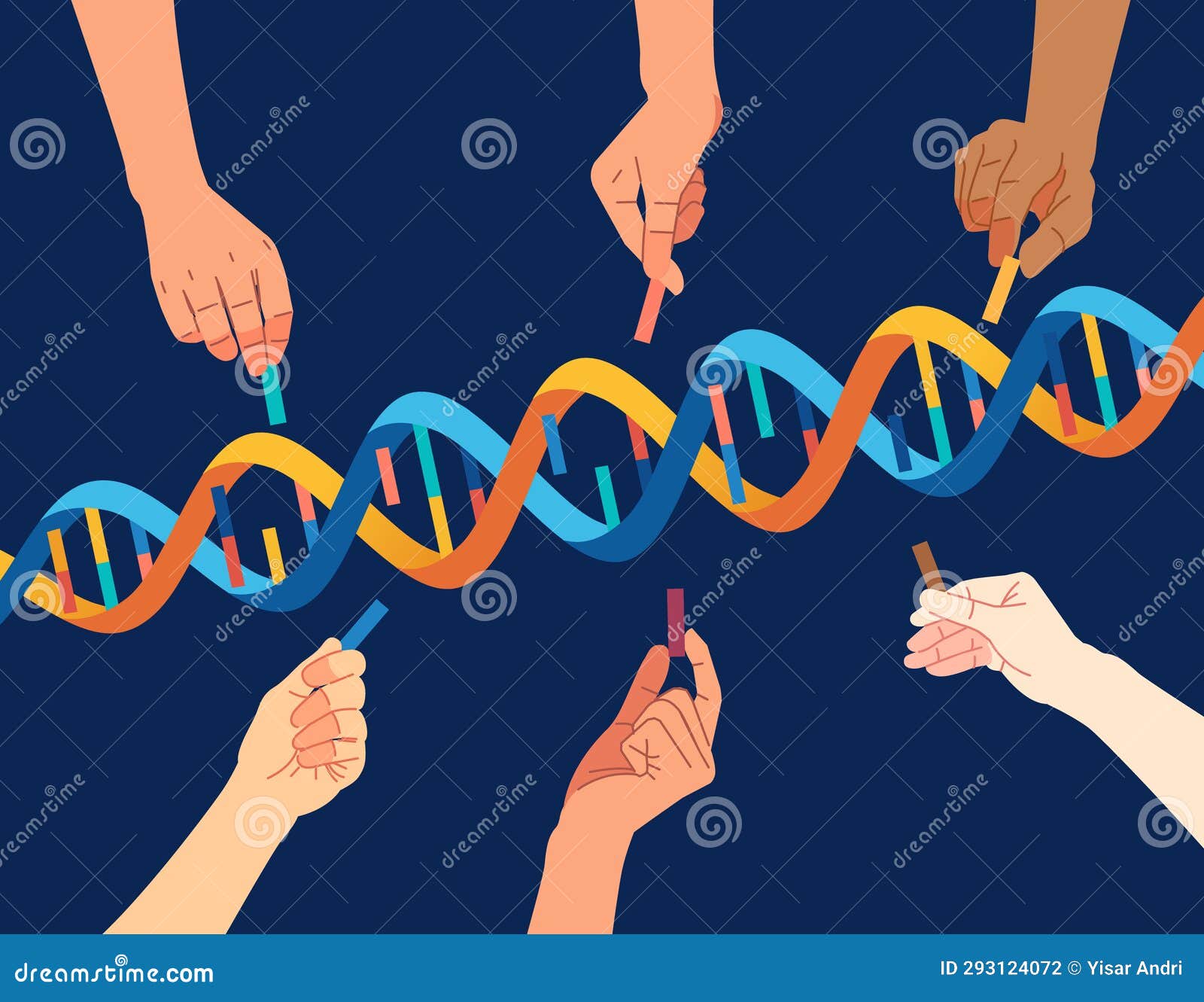 Eco Dna Helix Of People Shape With Green Leafs Vector Logo Design ...