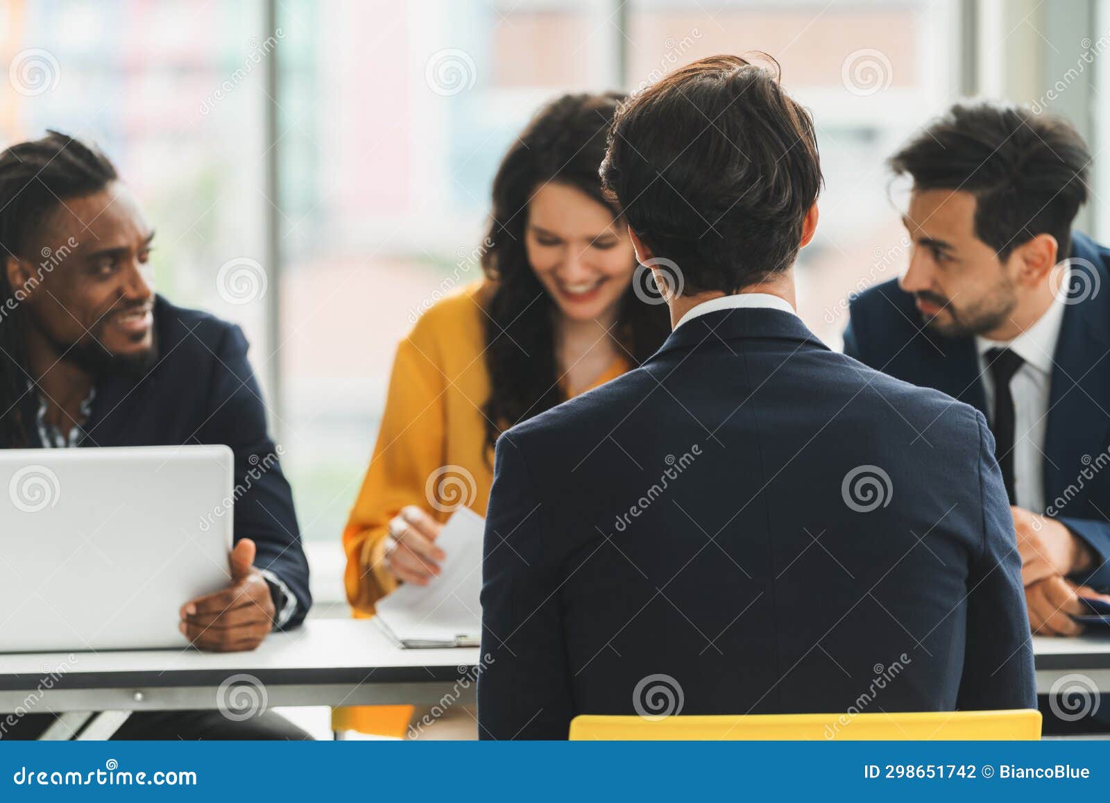 Diversity Recruiters Interview Candidate at the Bright Office ...