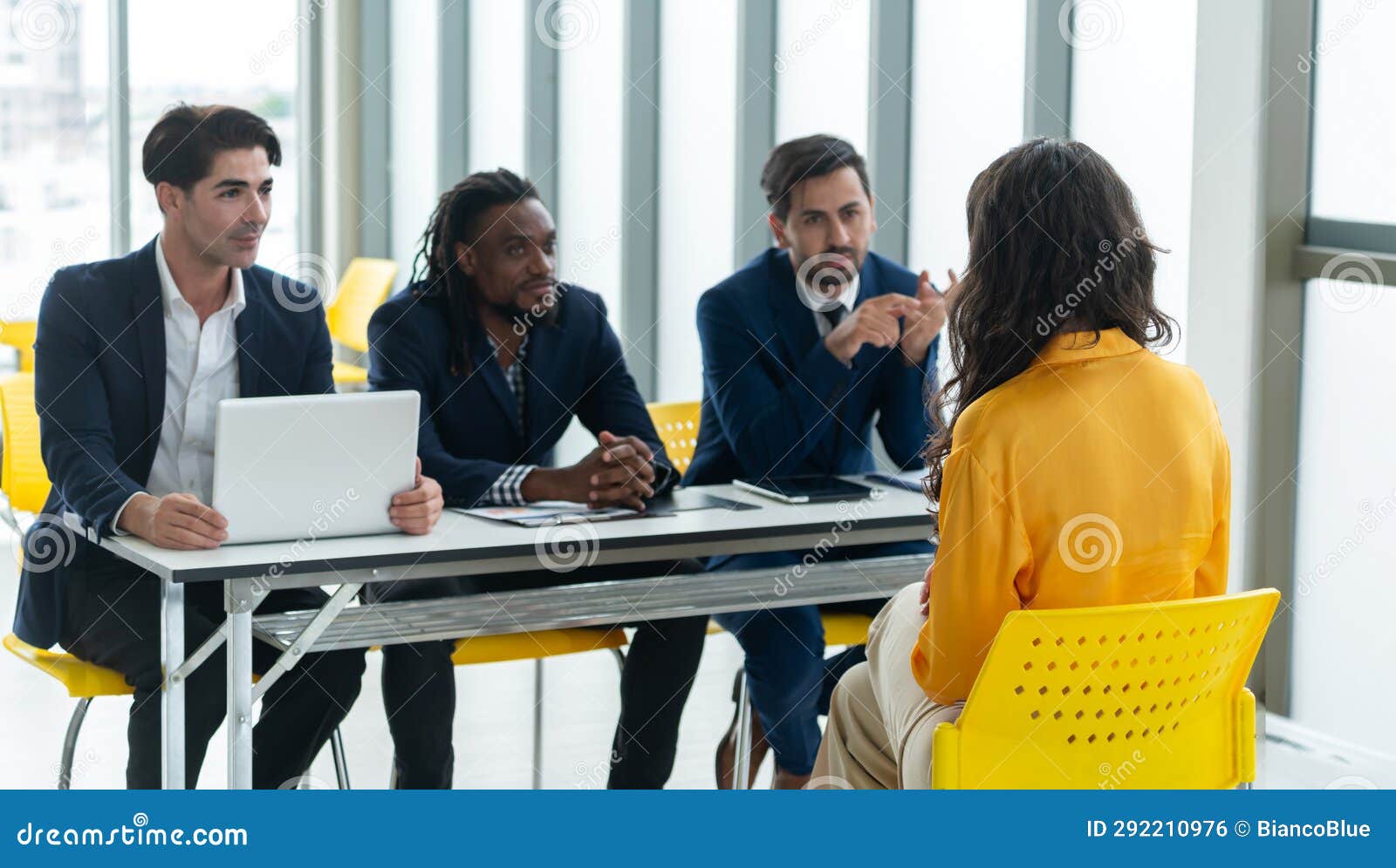 Diversity Recruiters Interview Candidate at the Bright Office ...