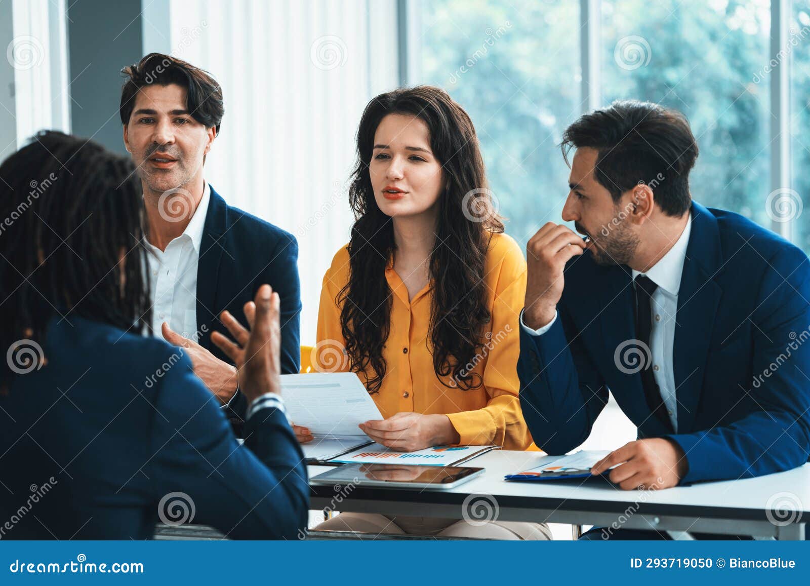 Diversity Recruiters Interview Candidate at the Bright Office ...