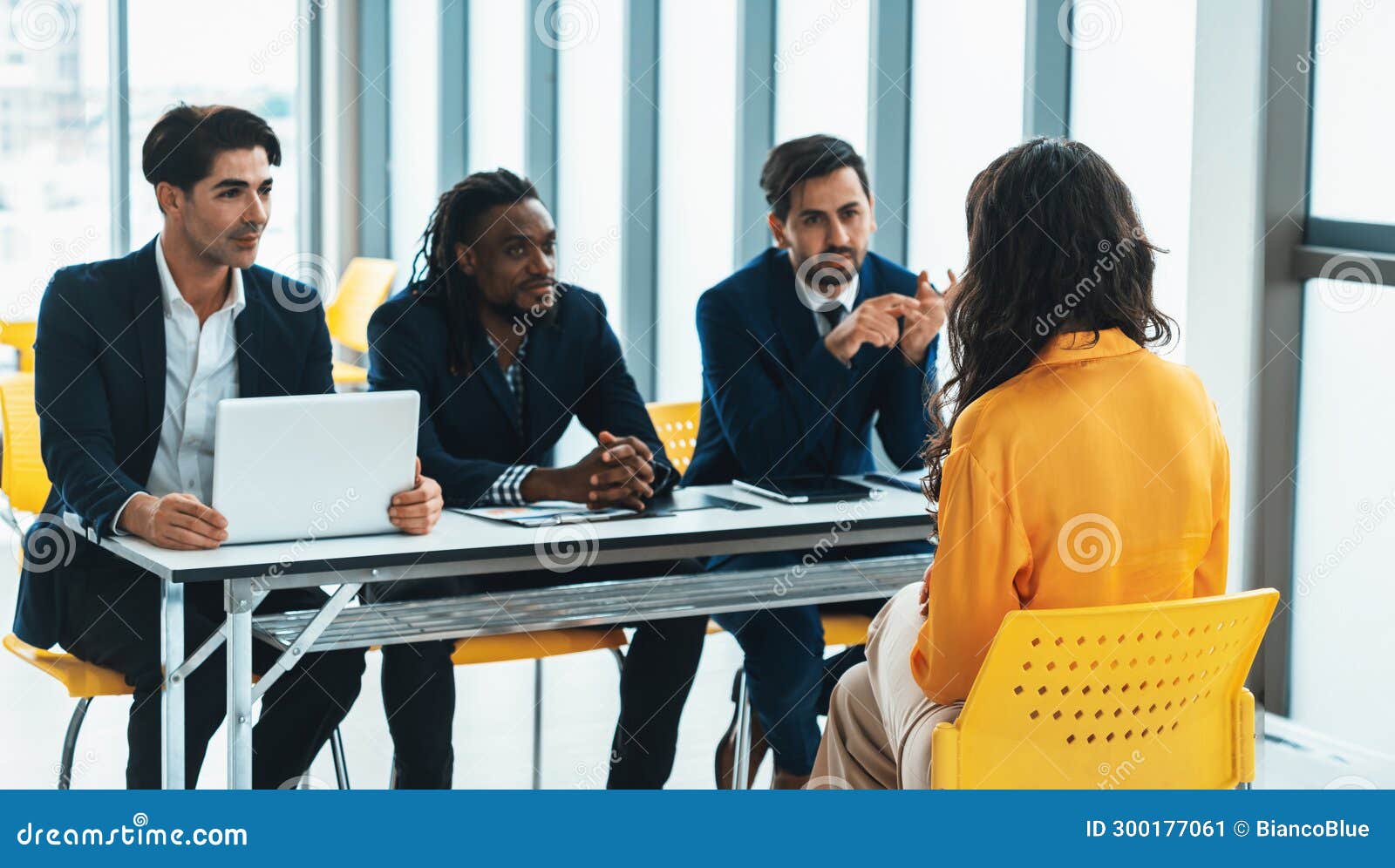 Diversity Recruiters Interview Candidate at the Bright Office ...