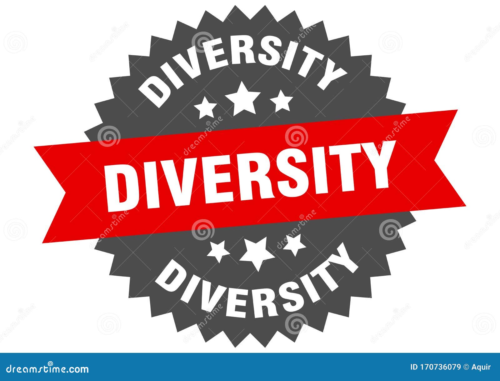 Diversity Sign. Diversity Circular Band Label. Diversity Sticker Stock ...