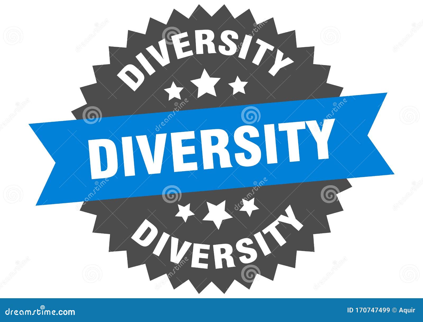 Diversity Sign. Diversity Circular Band Label. Diversity Sticker Stock ...