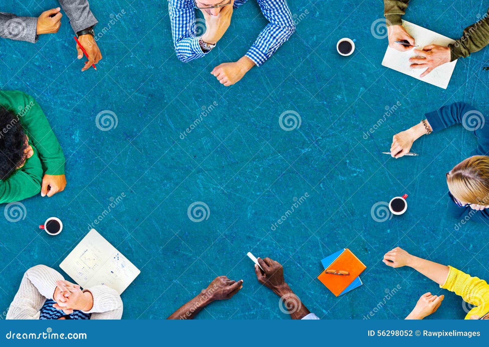 Diversity Teamwork Discussion Meeting Planning Concept Stock Photo ...
