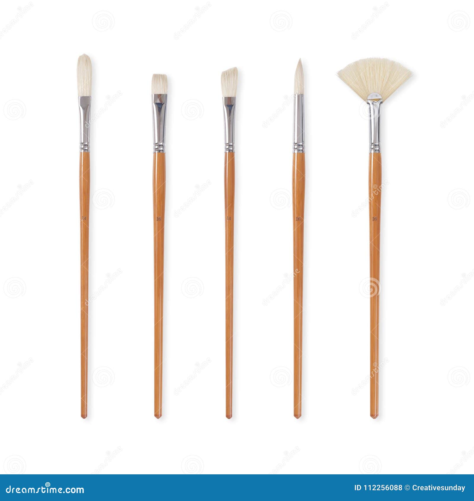 Diversos tipos de brocha foto de archivo. Imagen de objeto - 112256088