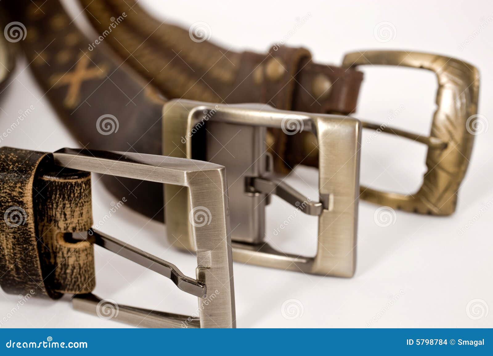 Diversos tipos de hebillas foto de archivo. Imagen de cintura - 5798784