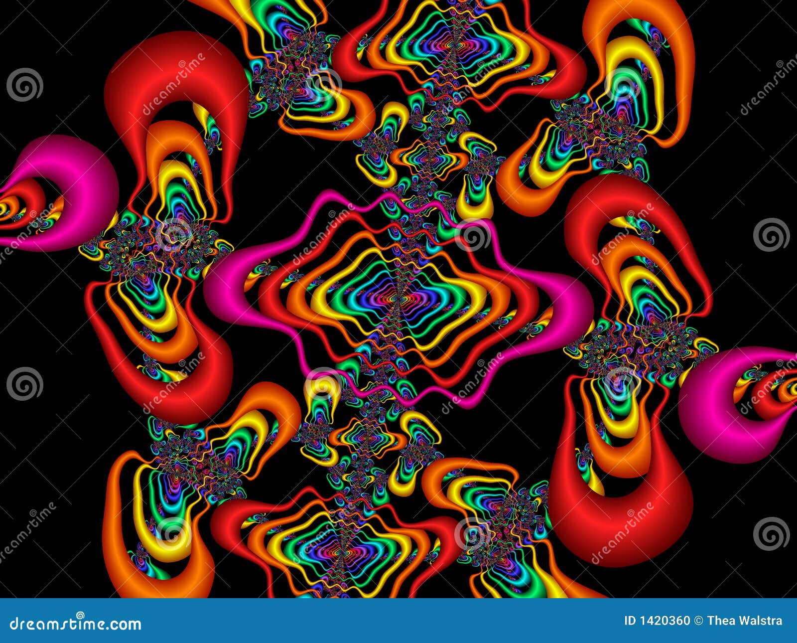 Divertirse stock de ilustración. Ilustración de extracto - 1420360