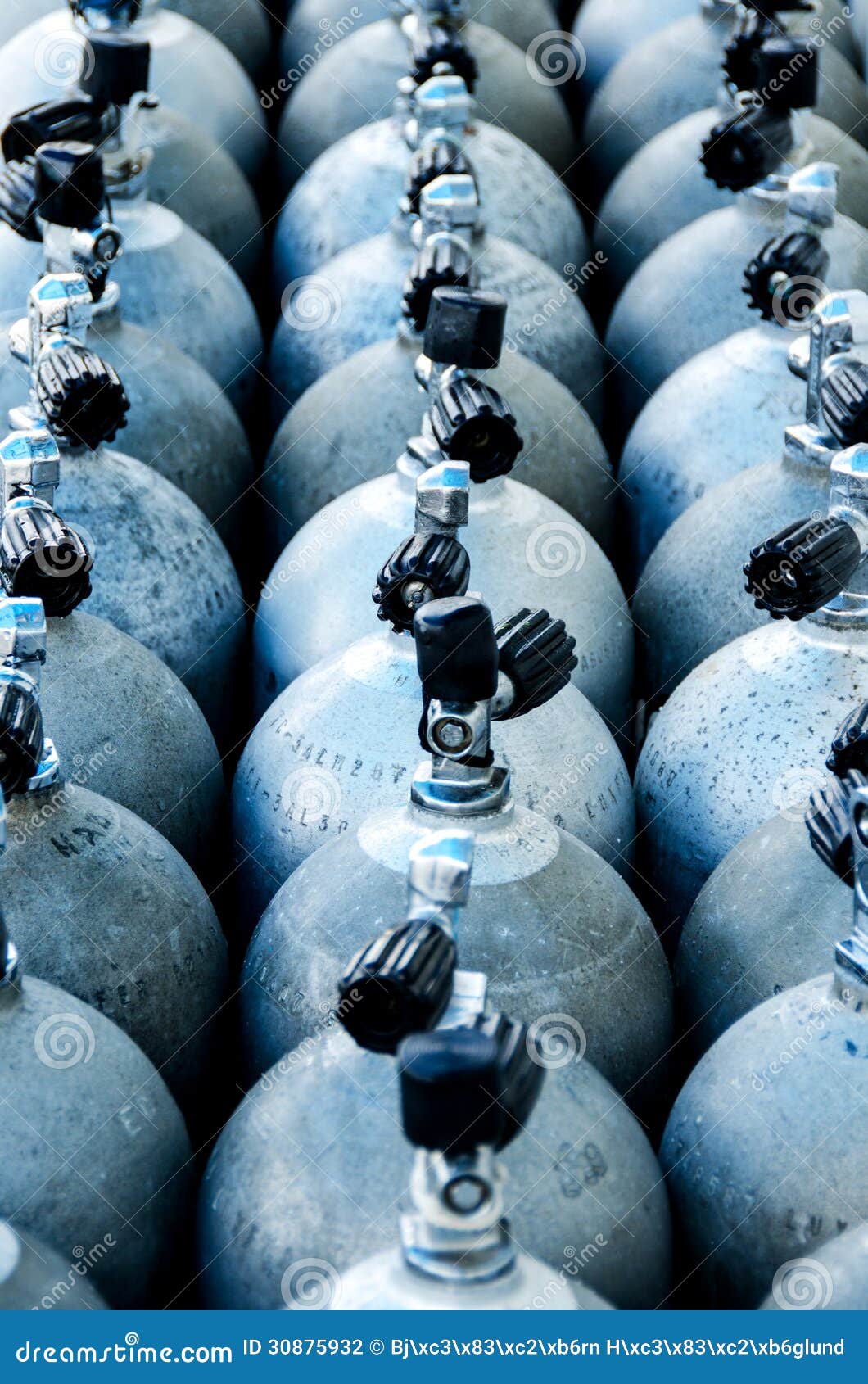 Divetanks stock photo. Image of cylinder, scuba, container - 30875932