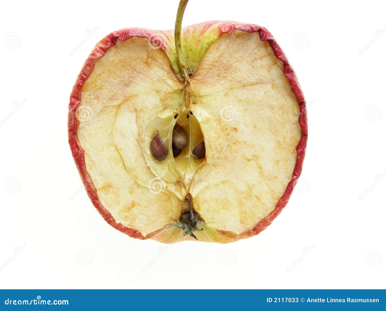 Divided apple stock image. Image of crop, mould, macro - 2117033