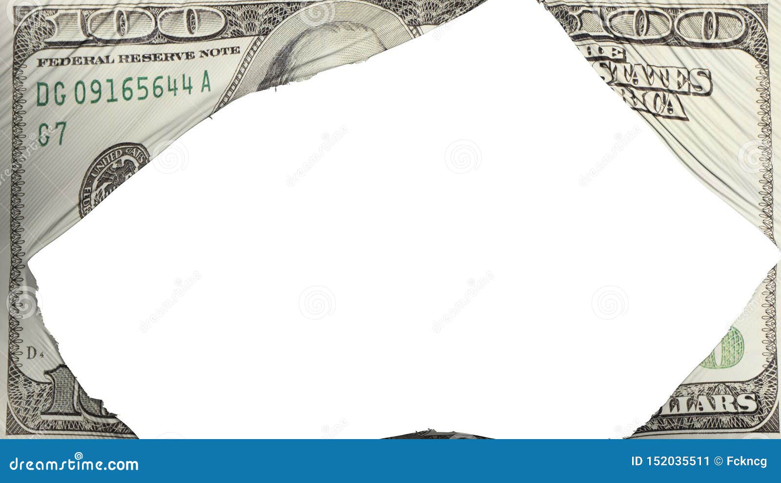 Divided One Hundred USD Dollar Flag Stock Illustration - Illustration ...